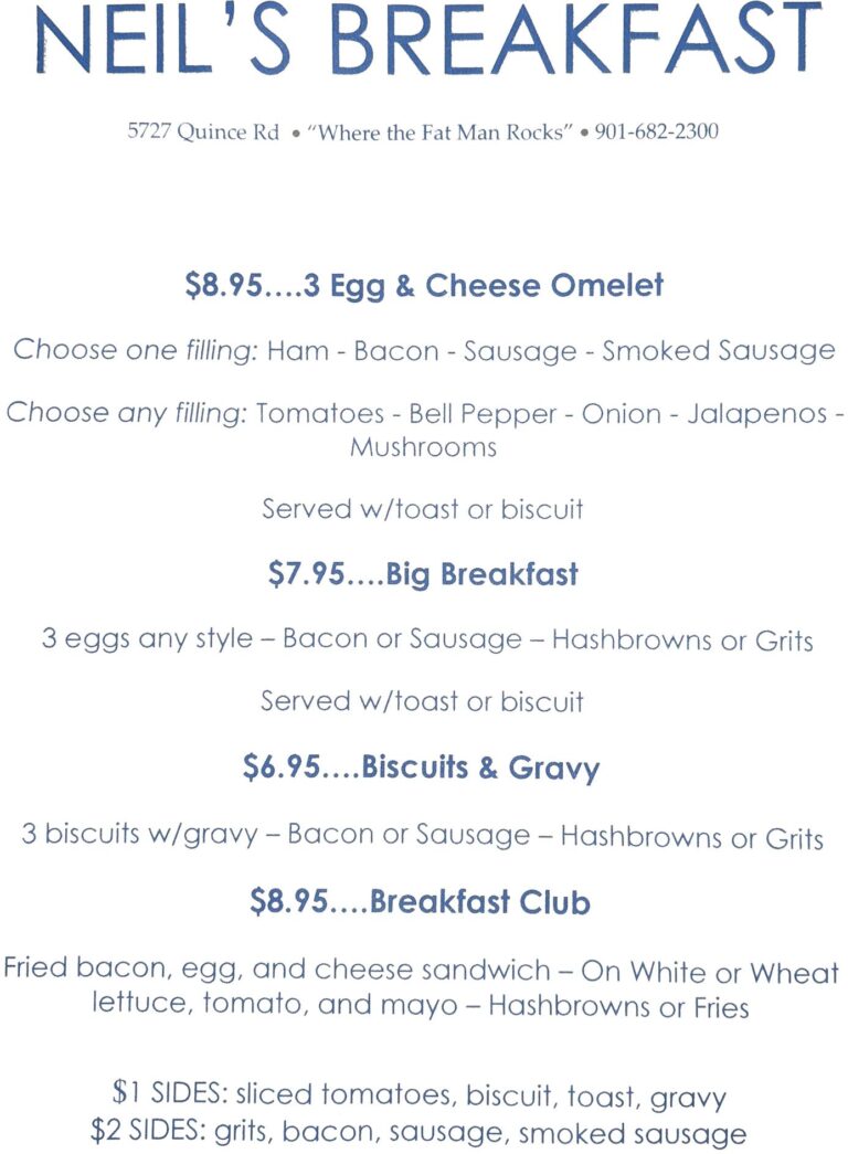 Breakfast - Neil's Music Room